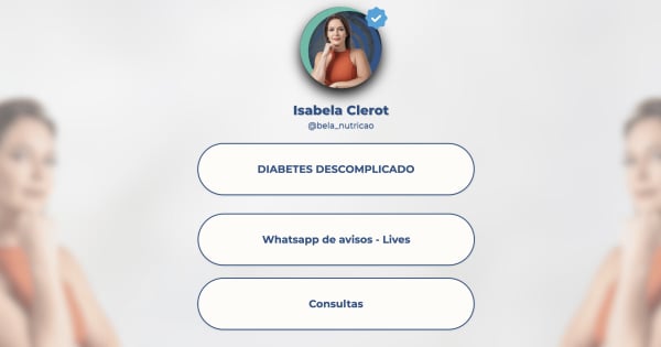 Linktree - Isabela Clerot